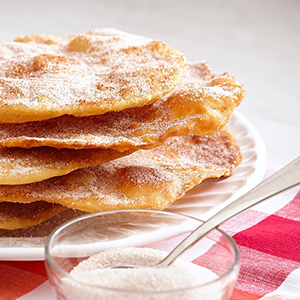 Cinnamon Sugar Bimuelos | Paperny Family JCC